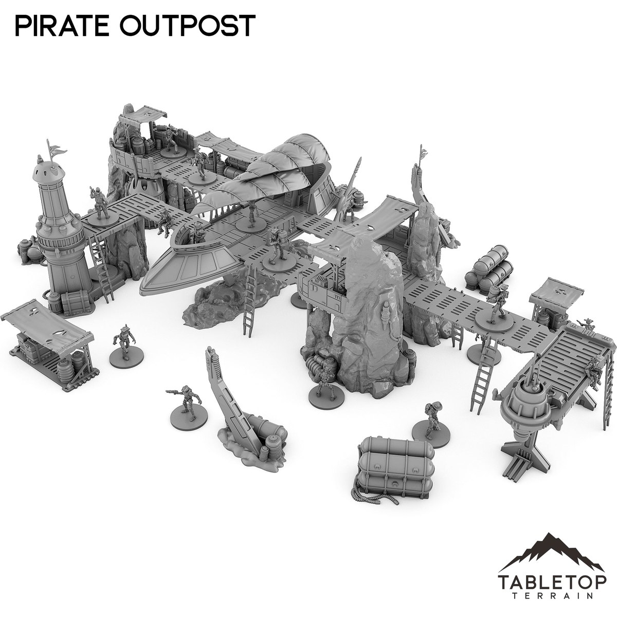 Pirate Outpost – Tabletop Terrain
