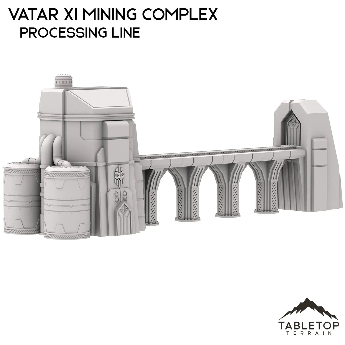 Processing Line - Vatar XI Mining Complex – Tabletop Terrain
