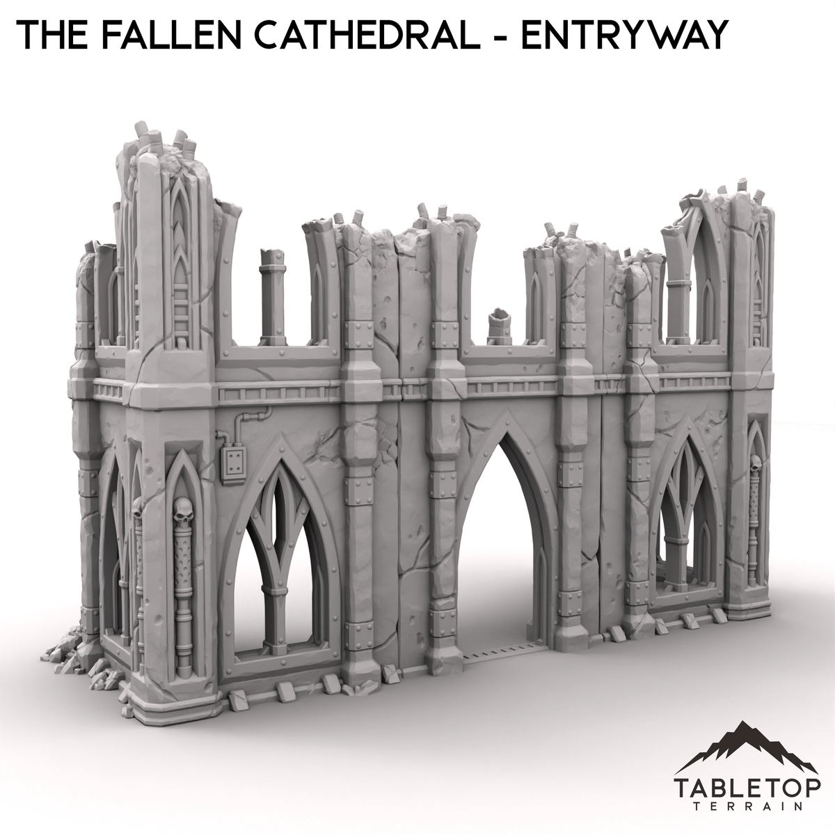 The Fallen Cathedral - Entryway – Tabletop Terrain