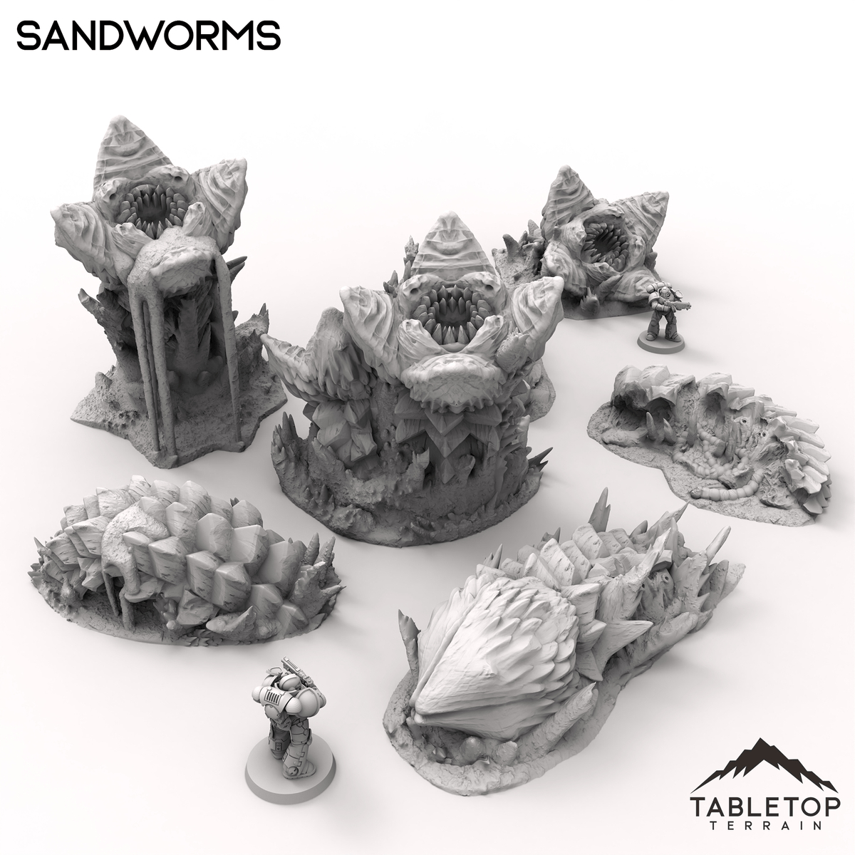 Sandworms – Tabletop Terrain