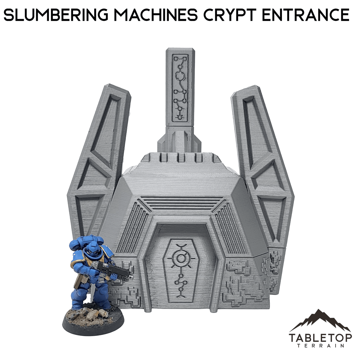 Slumbering Machines Crypt Entrance – Tabletop Terrain