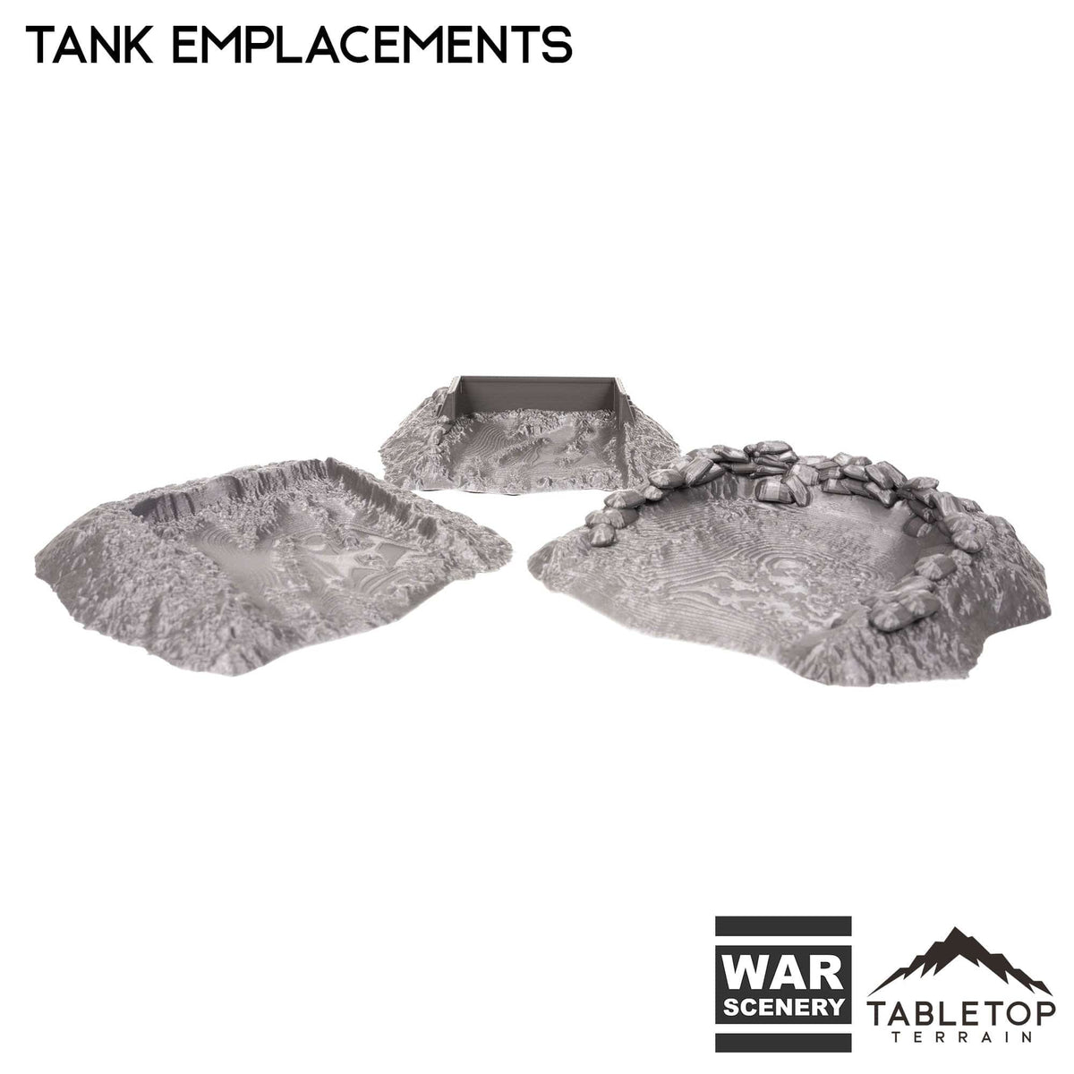 Tank Emplacements – Tabletop Terrain
