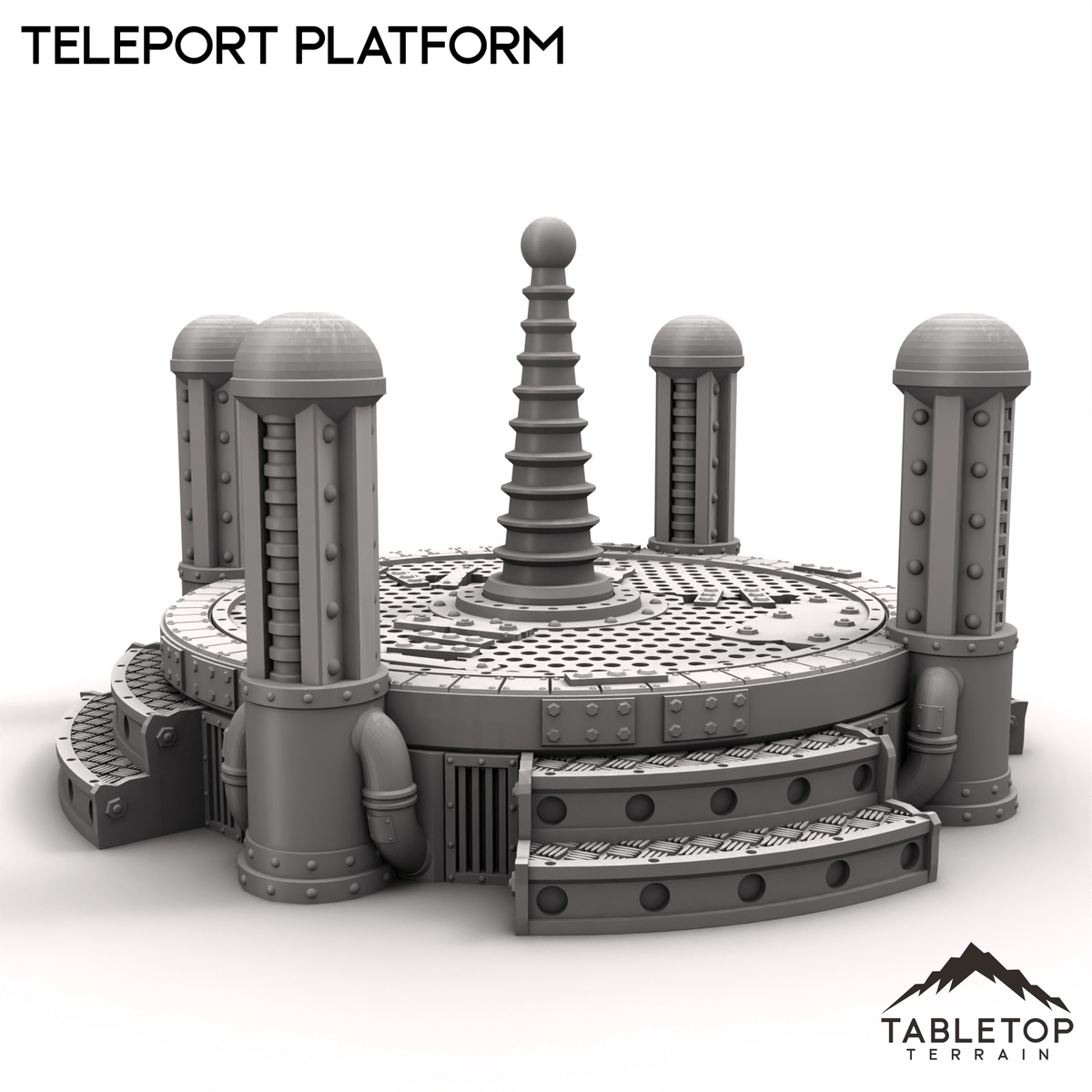 Teleport Platform - Warpzel 1A Orbital Hulk – Tabletop Terrain