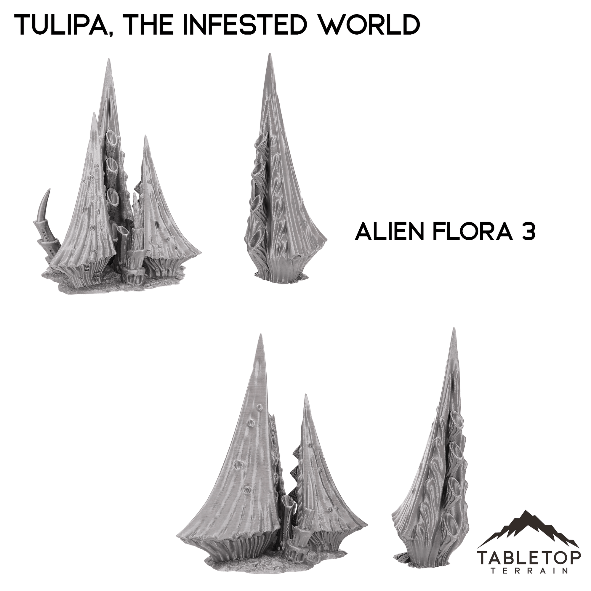 Tulipa, The Infested World — Tabletop Terrain