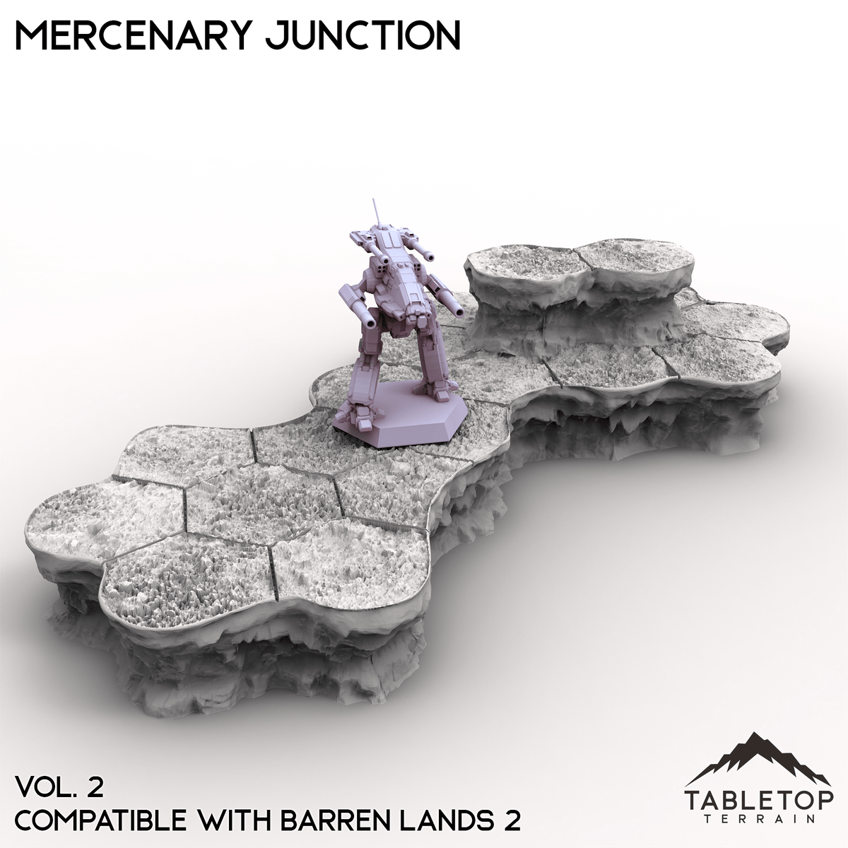 Battletech Compatible | Tabletop Terrain | 6-8mm Terrain