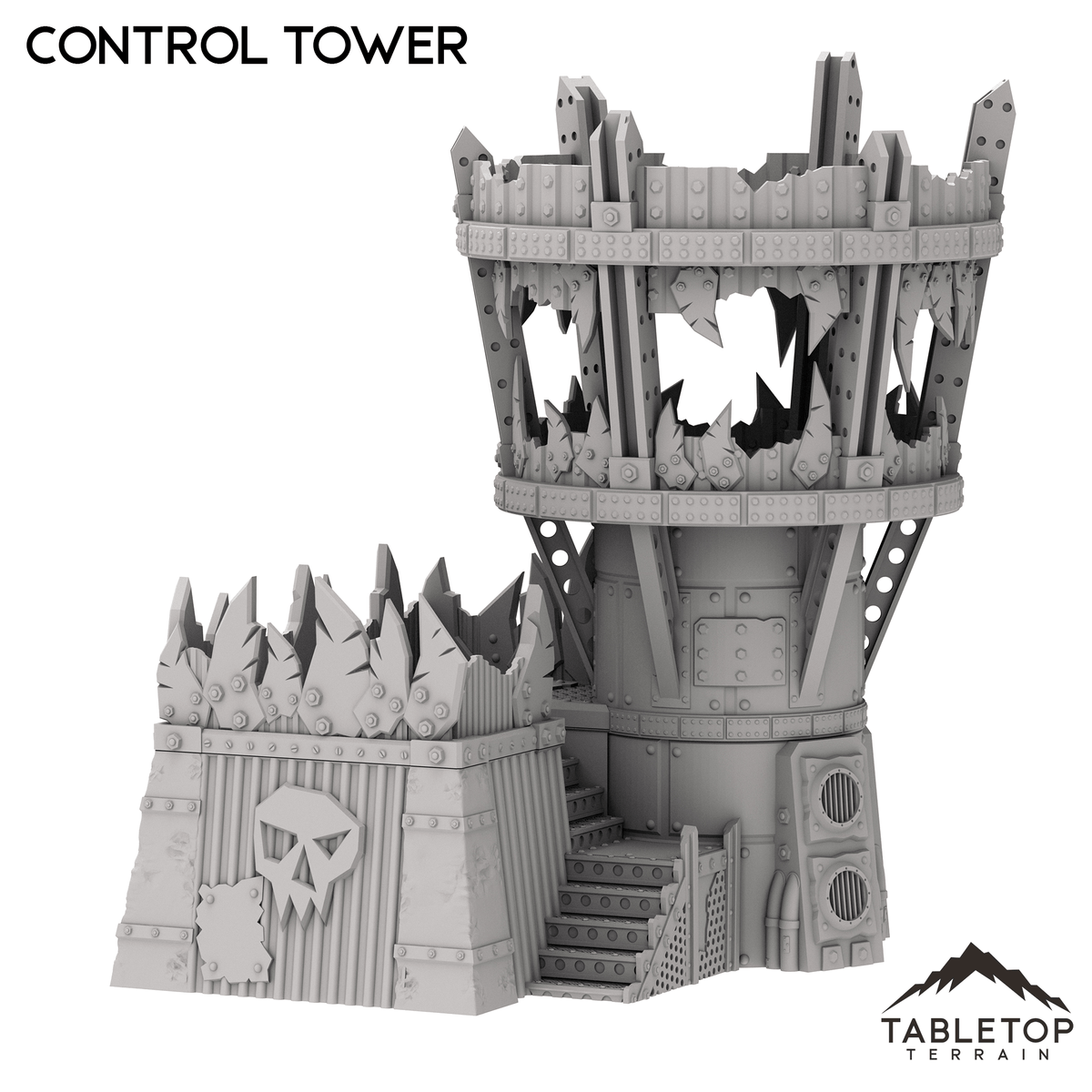 Orc Control Tower - Warpzel-1A Orc Space Program — Tabletop Terrain