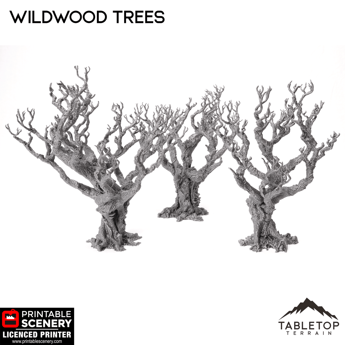 Wildwood Trees - The Gloaming Swamp – Tabletop Terrain