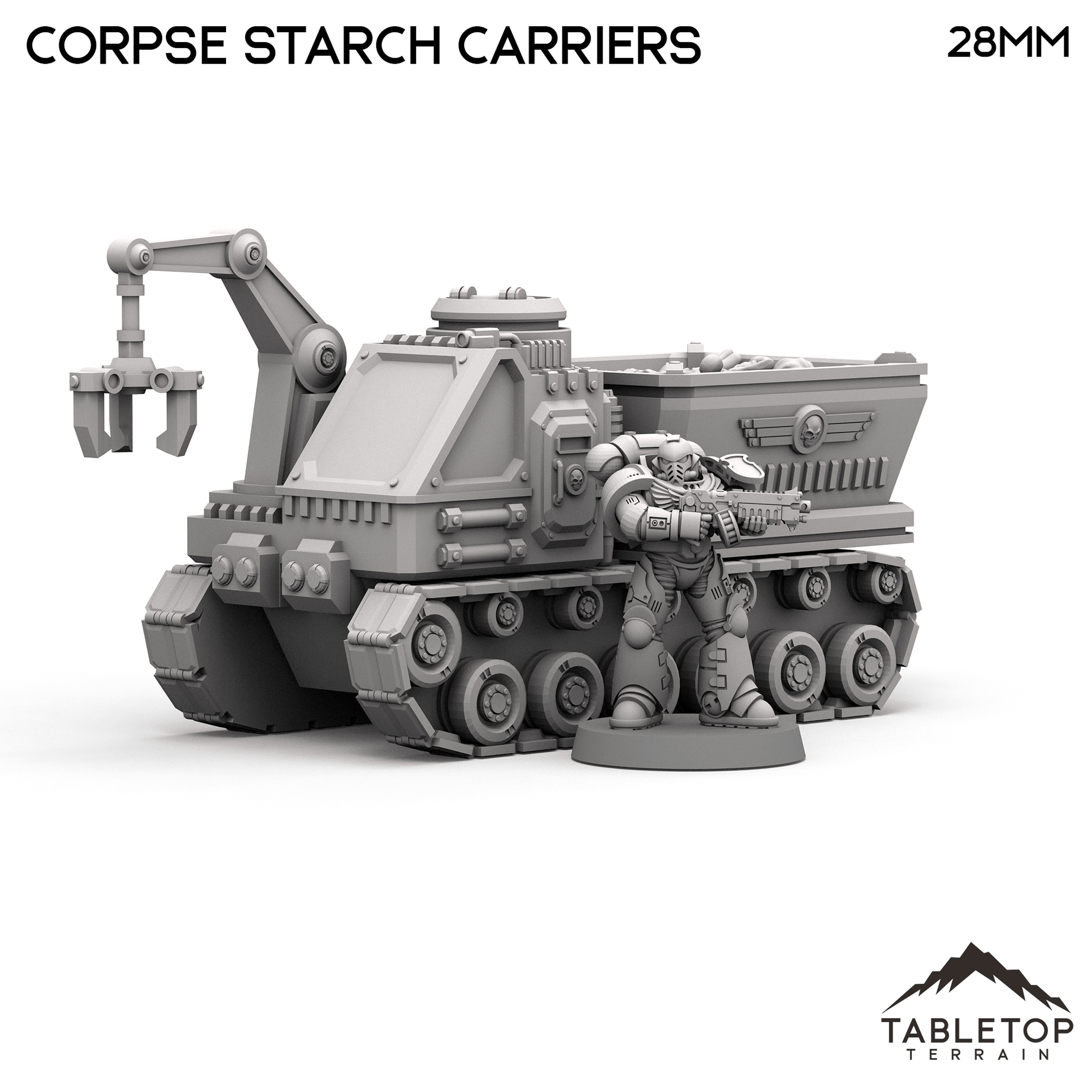 Grimdark Corpse Starch Carriers — Tabletop Terrain