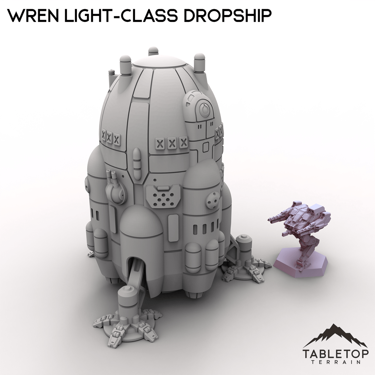 Wren Light-Class Dropship – Tabletop Terrain