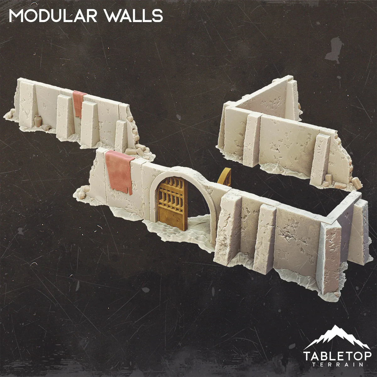 Mos Jemra Modular Walls – Tabletop Terrain