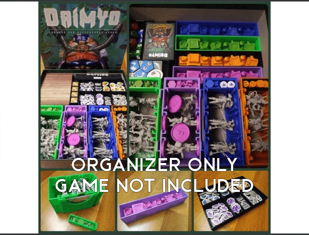 Daimyo Board Game Insert / Organizer – Tabletop Terrain