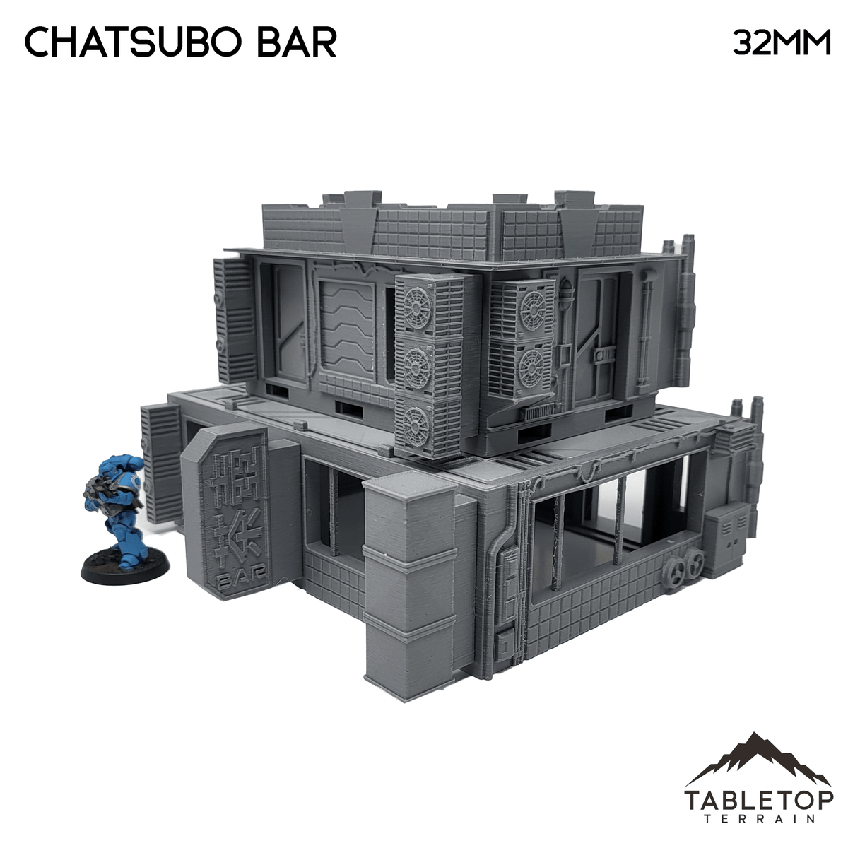 Cyberpunk Terrain | Tabletop Terrain | RPG Terrain