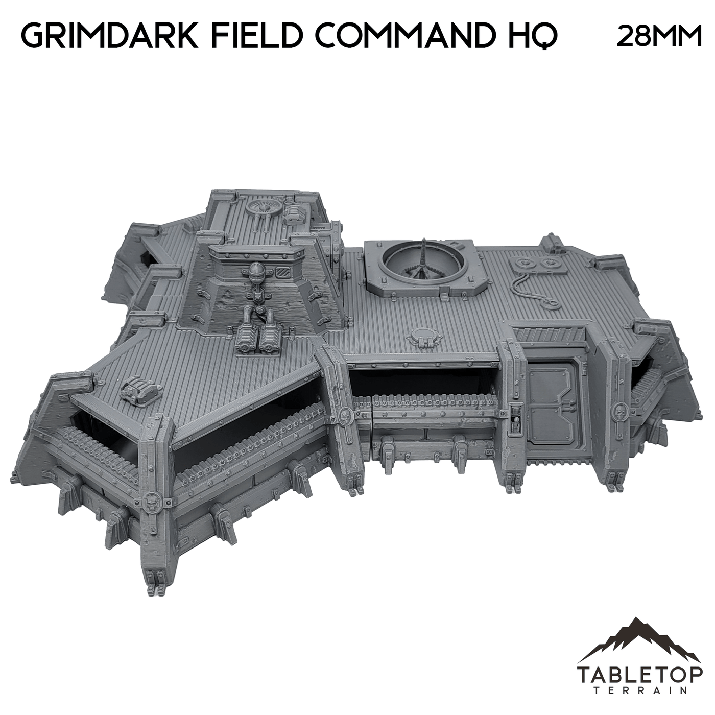 Grimdark Field Command HQ — Tabletop Terrain