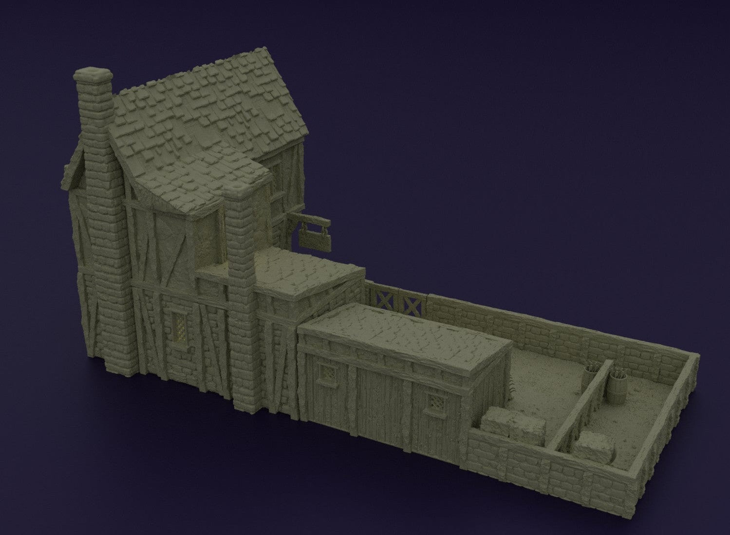 Medieval Bowyer — Tabletop Terrain