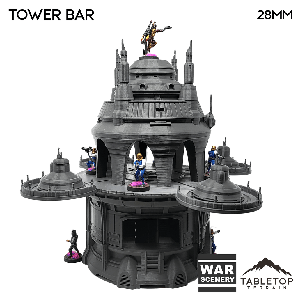 Futuristic City — Tabletop Terrain