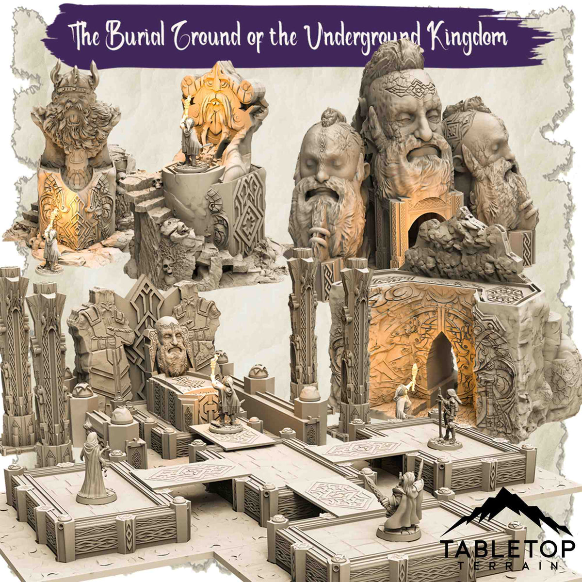 Dungeon Terrain | Tabletop Terrain | Wargaming & RPGs